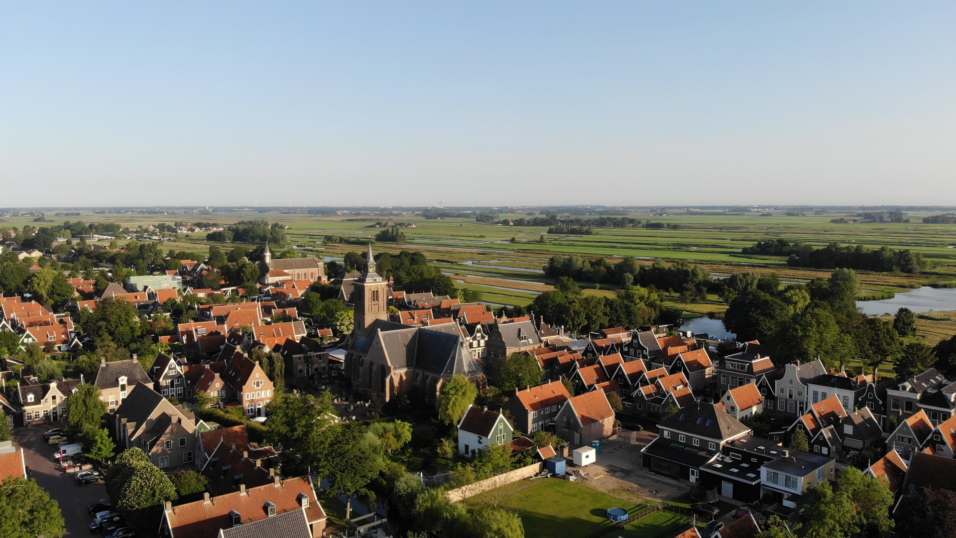 Aanleggen in De Rijp op de Eilandspolder - Varen met de Canicula